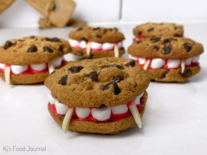 Halloween Vampire Cookies - Kj's Food Journal