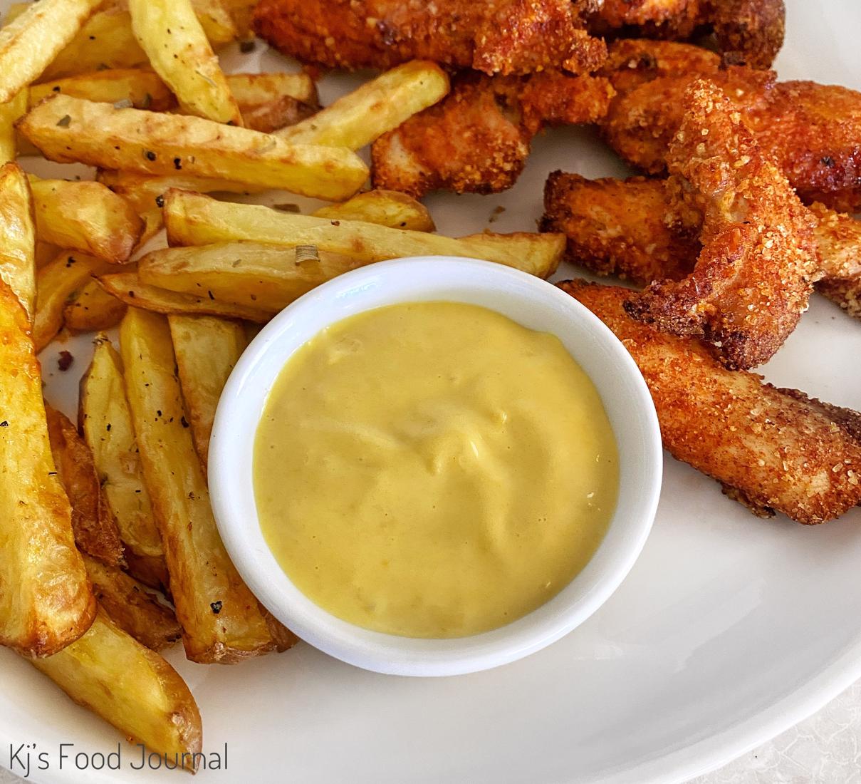 Mustard Aioli Dipping Sauce - Kj's Food Journal